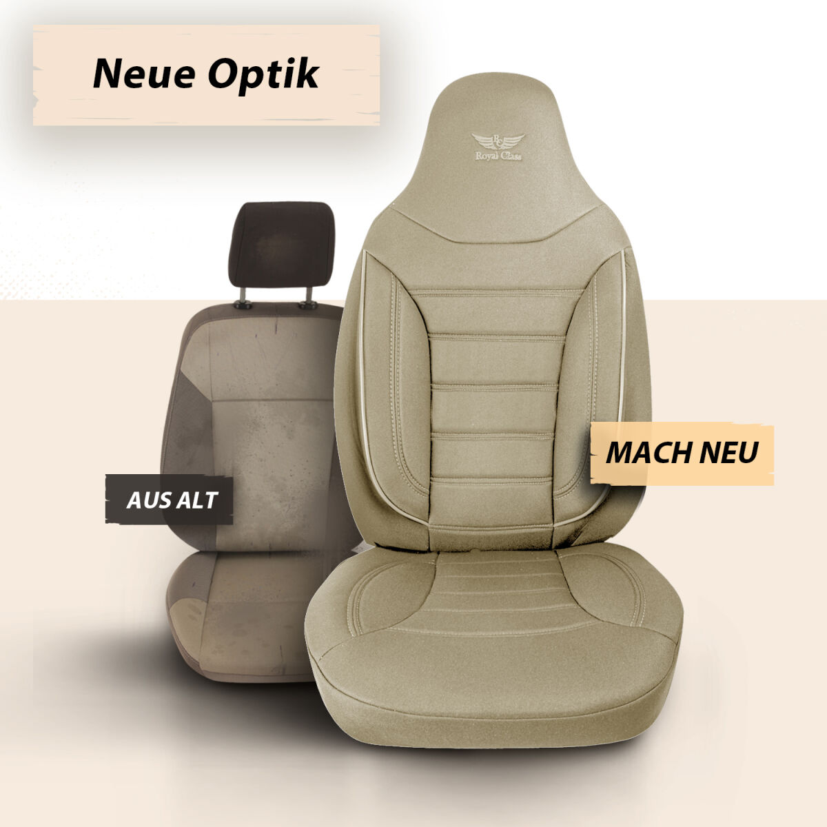 Sitzbezüge für VW T4 T5 T6 online kaufen - Pilot 4.3 | RoyalClass